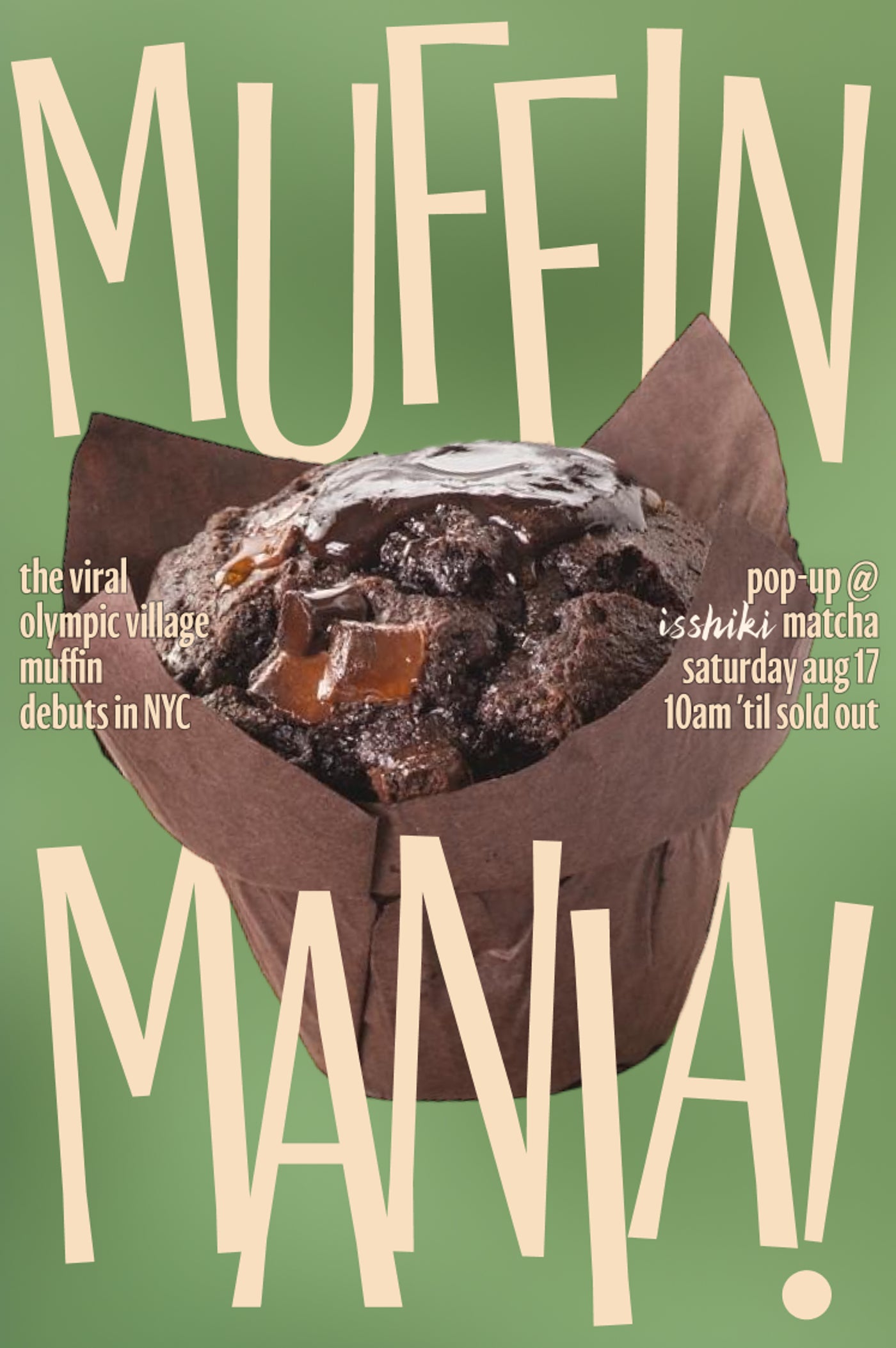 Olympic Muffin Mania! – isshiki matcha